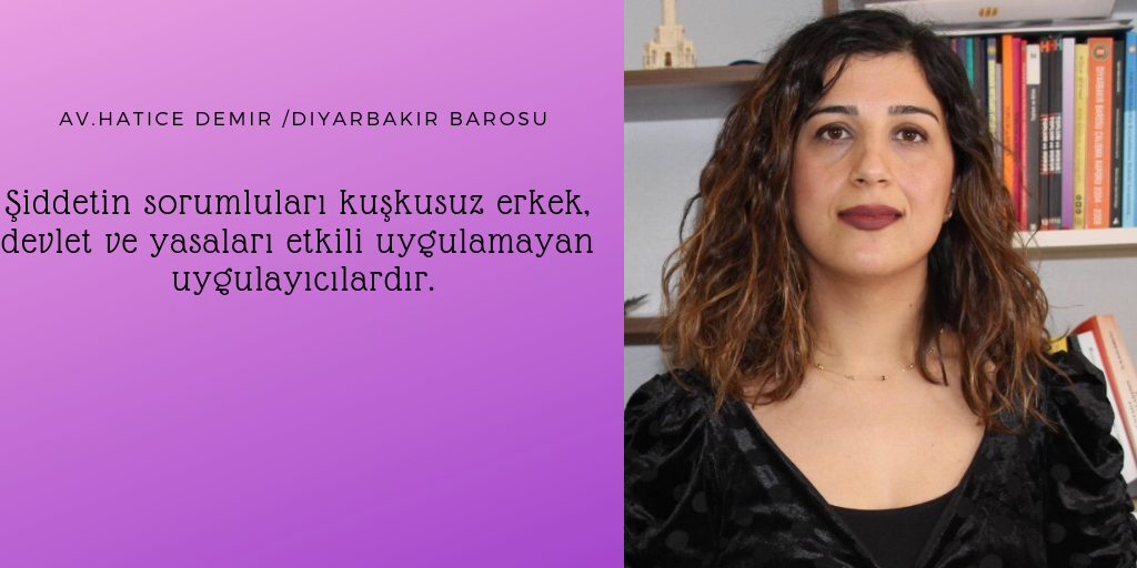25 Kasım Dosyasında Bugün: Feminist Av. Hatice Demir Konuşuyor - Sivil ...