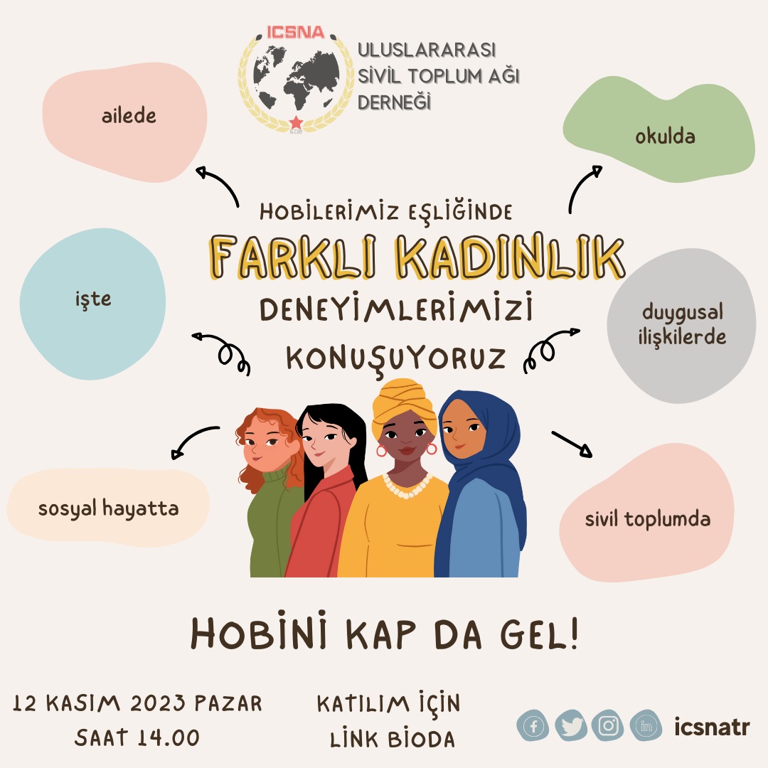 'Hobiler Eşliğinde Farklı Kadınlık Deneyimleri Sohbetleri' - Sivil Sayfalar